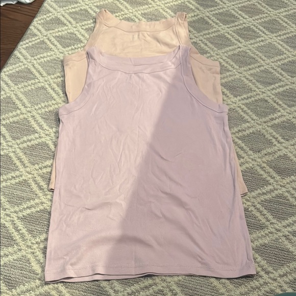 LOFT | Tops | Loft High Neck Tanks Barley Worn | Poshmark